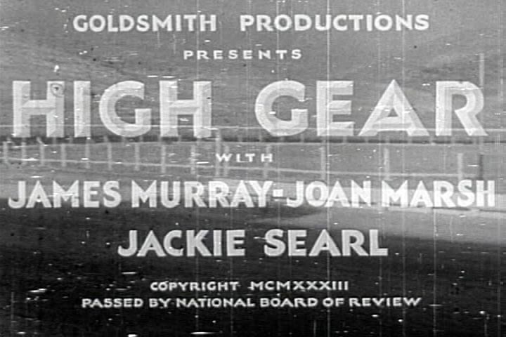 Poverty Row April: High Gear (1933) | The Movie Rat